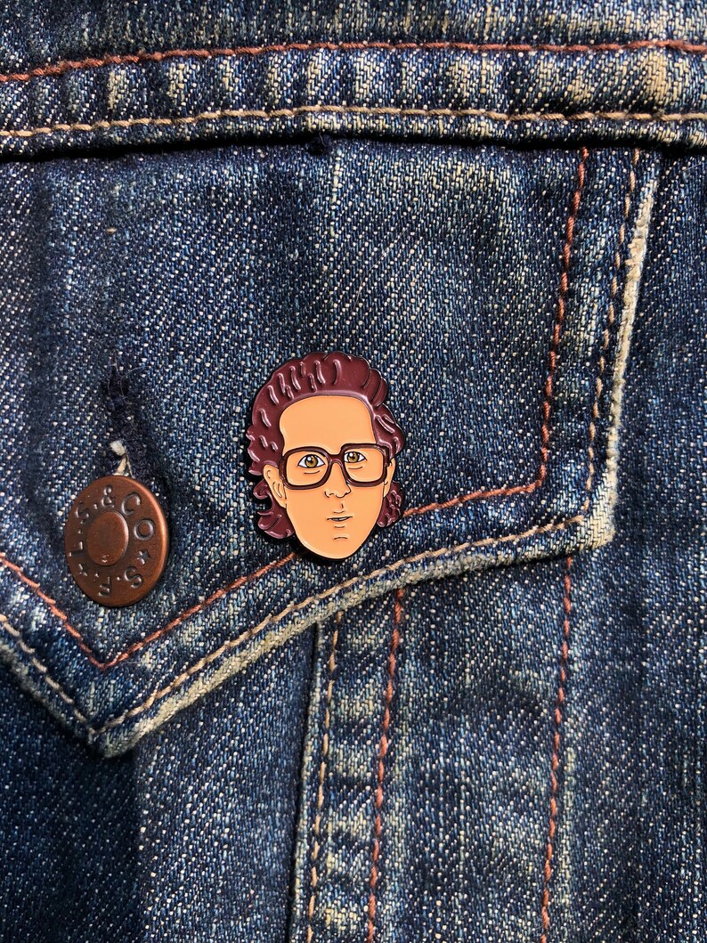 Jerry Seinfeld Enamel Pin (the Gum, Glasses) - Etsy