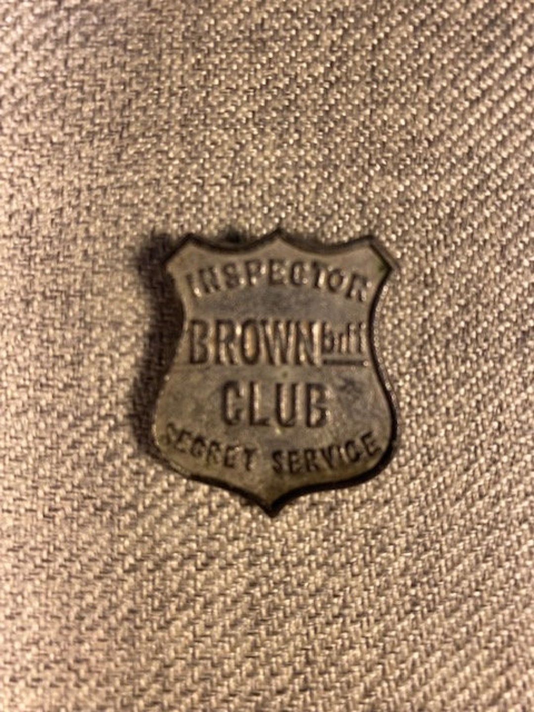 Buster Brown inspector-brown Bilt Club Secret Service Badge - Etsy