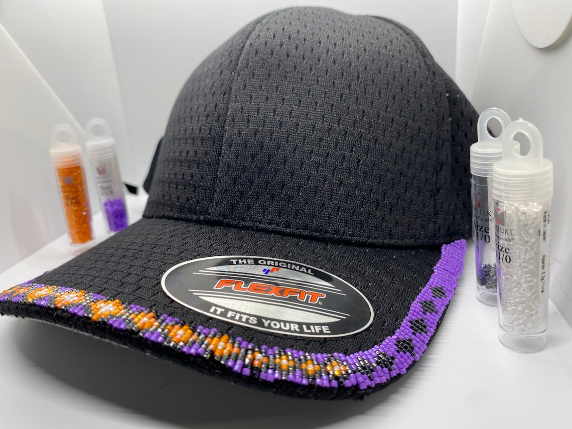Native American Beaded Hat Phoenix Suns Beaded Baseball Cap | Etsy