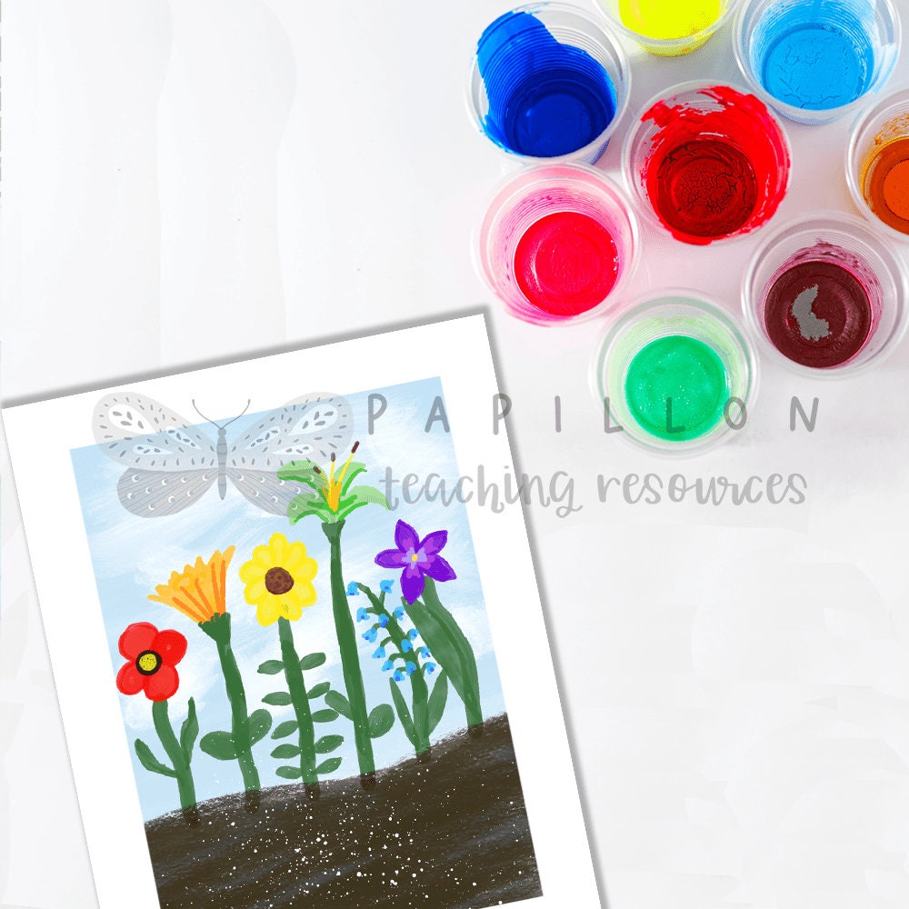 Nature Art Lessons Mini-unit 3 Art Lessons Step-by-step Full ...