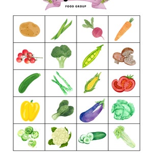 Food Group Printable Cards | Nutrition Curriculum | Printable Food ...