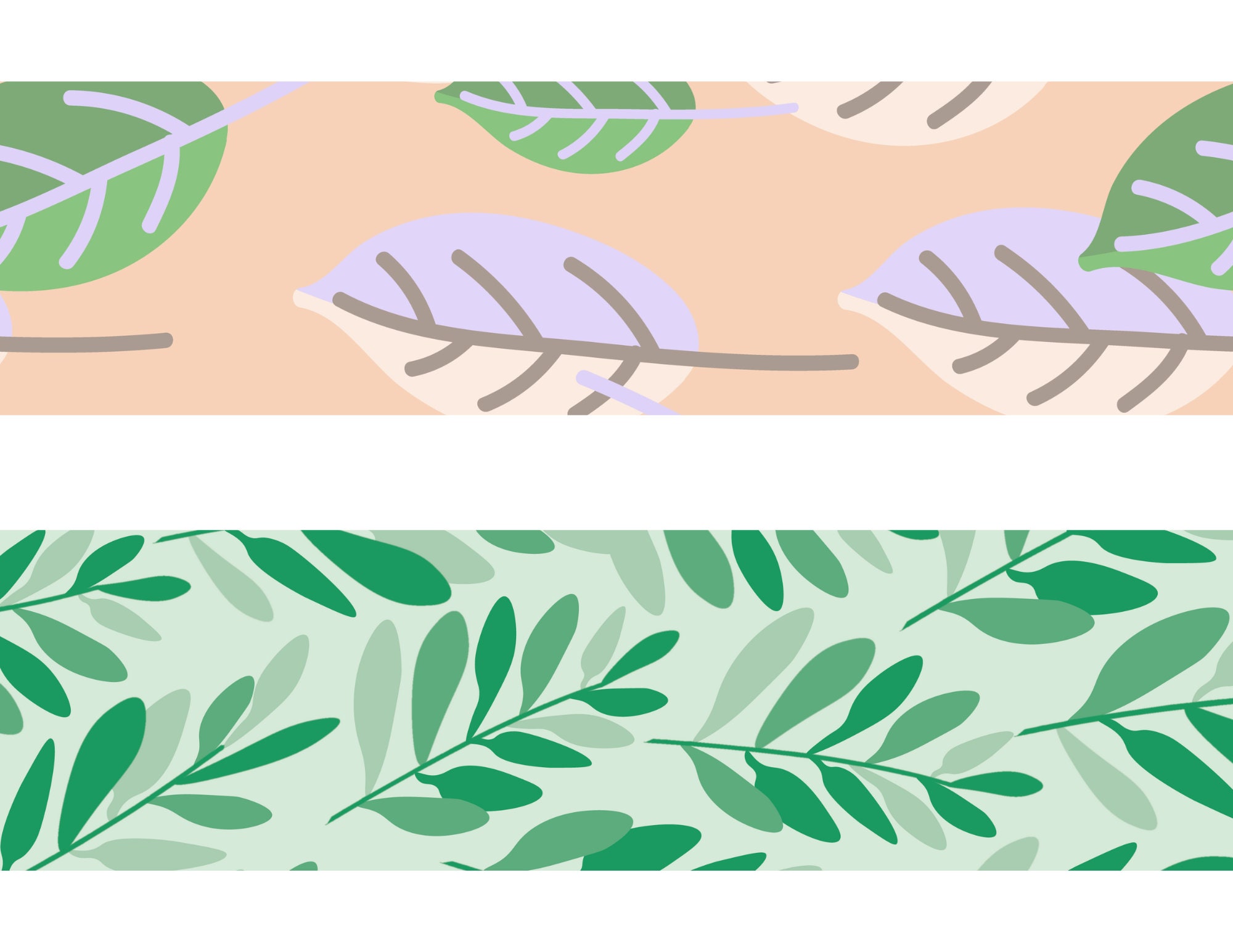 Plants Classroom Bulletin Board Border | PNG | Natural Colors Classroom ...