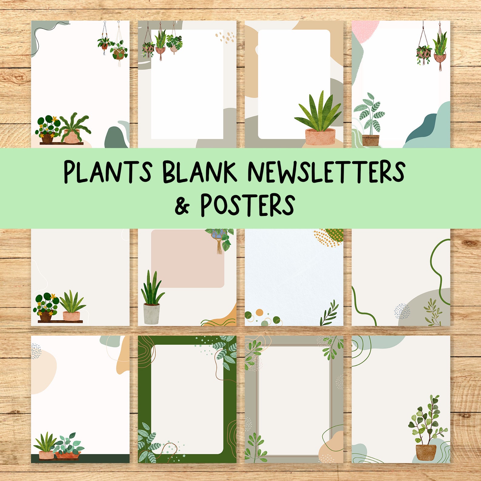 Plants Classroom Teacher Binder Forms Binder Covers - Etsy