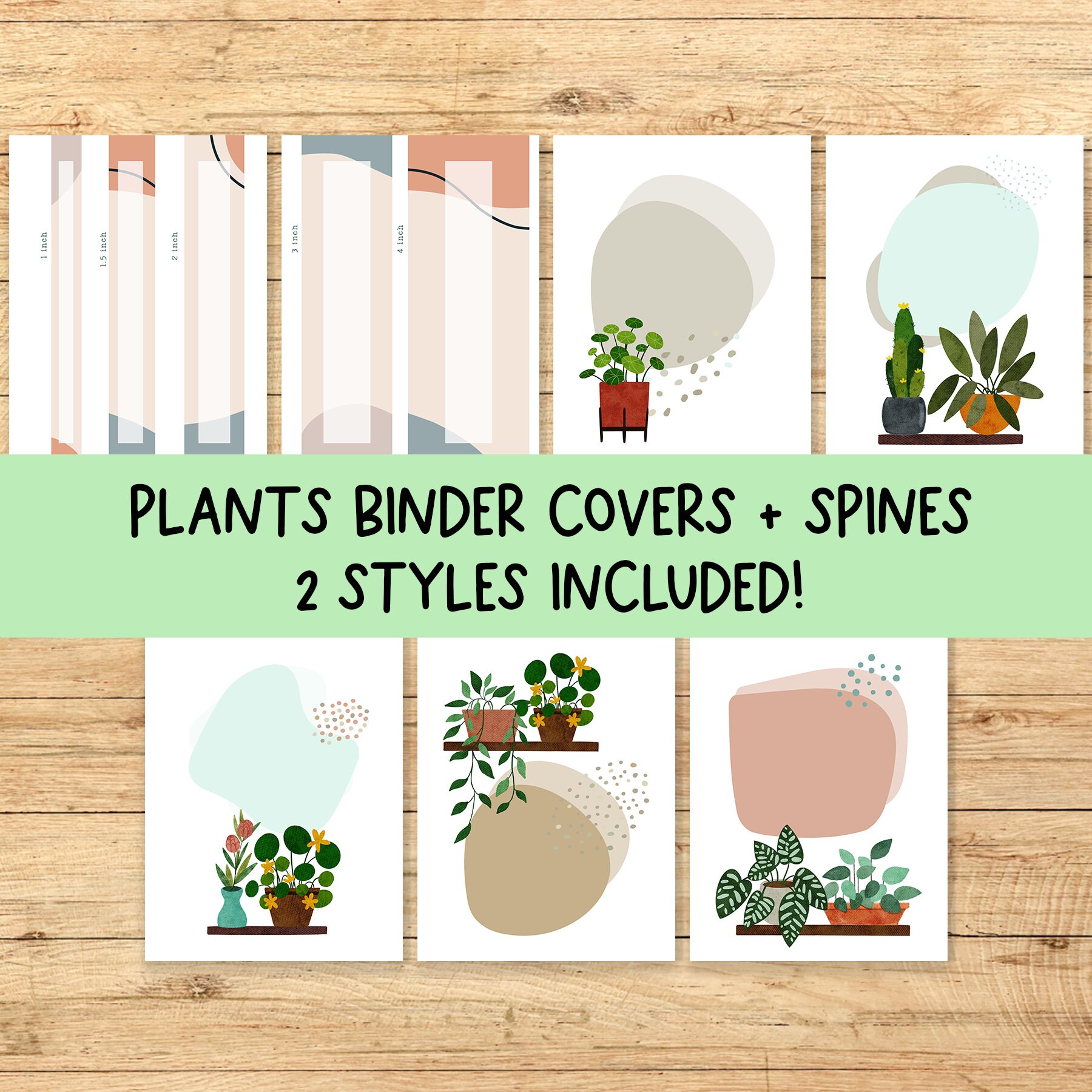 Plants Classroom Teacher Binder Forms Binder Covers, Newsletters Signs ...
