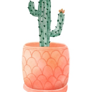 Cactus Classroom Birthday Wall | Boho Decor (PNG + PDF) - Etsy