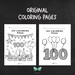 100 Days at School Activities | Song & Movement Cards (printable) - Etsy