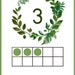 Plants Classroom Number Tally Posters PNG PDF Natural Colors Classroom ...