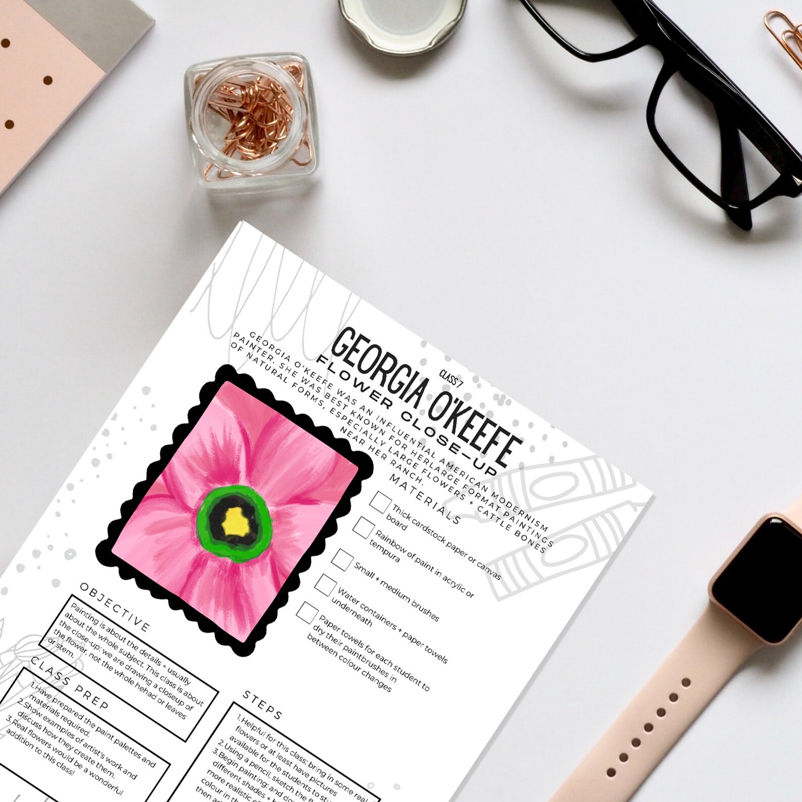 Unit 2 Modern Masters Art Lessons Curriculum | 12 Lessons | Step-by ...