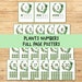 Plants Classroom Number Tally Posters | PNG + PDF | Natural Colors ...