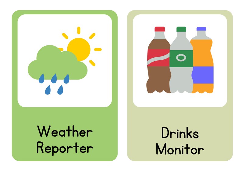 Plants Classroom Jobs Bundle | PNG + PDF + Powerpoint | Editable ...