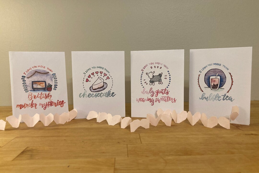 Printable Love Notes- Set of 4 - Etsy