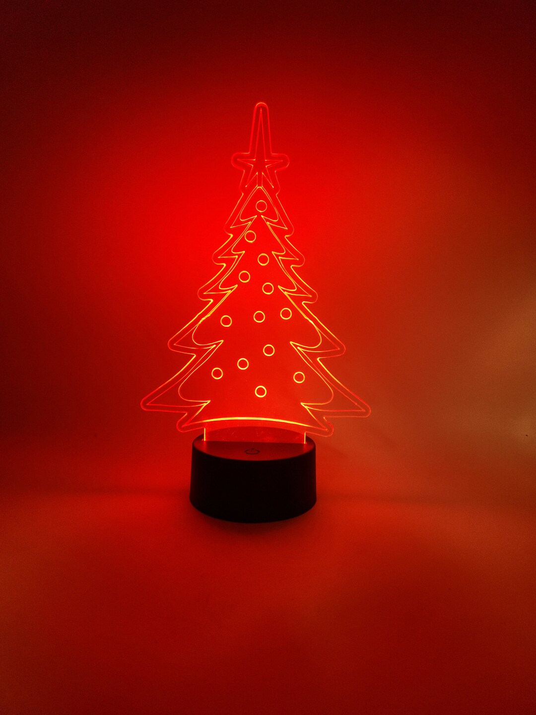Christmas Tree LED Light - Sign - Lamp - Color Changing Christmas Tree ...