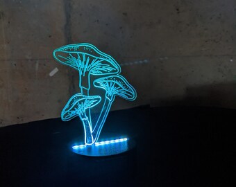 Led Mushroom Light | Etsy