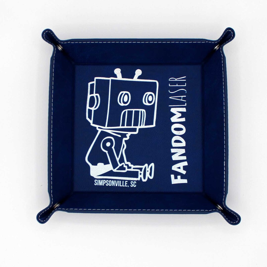 Custom Catch-all Tray Personalized Snap Valet Vegan Leather Snap up ...