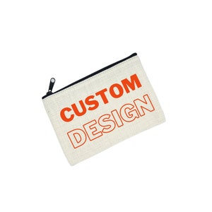 Personalized Coin Purse Custom Printed Coin Purse Canvas Coin Purse ...