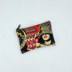 Personalized Coin Purse Custom Printed Coin Purse Canvas Coin Purse ...