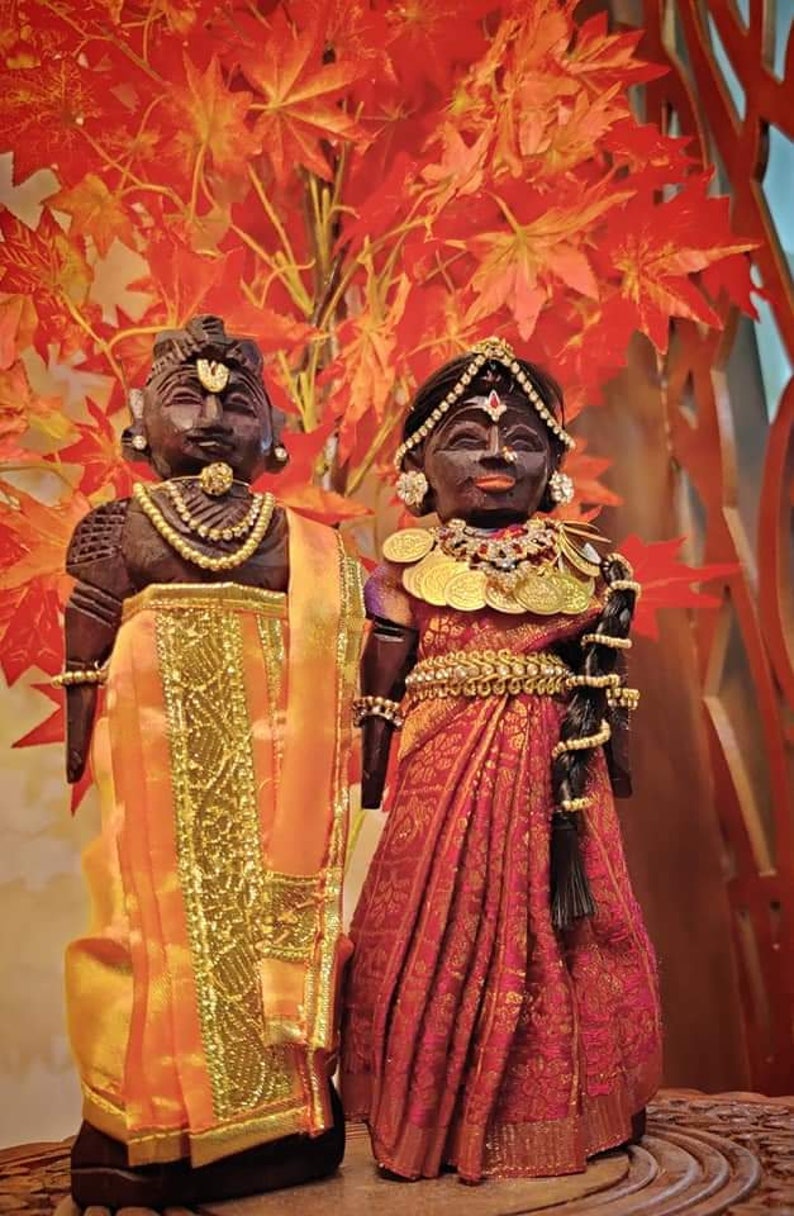 Traditional Handmade Wooden Toy/wooden Dolls/bommala Koluvu/lakade ...