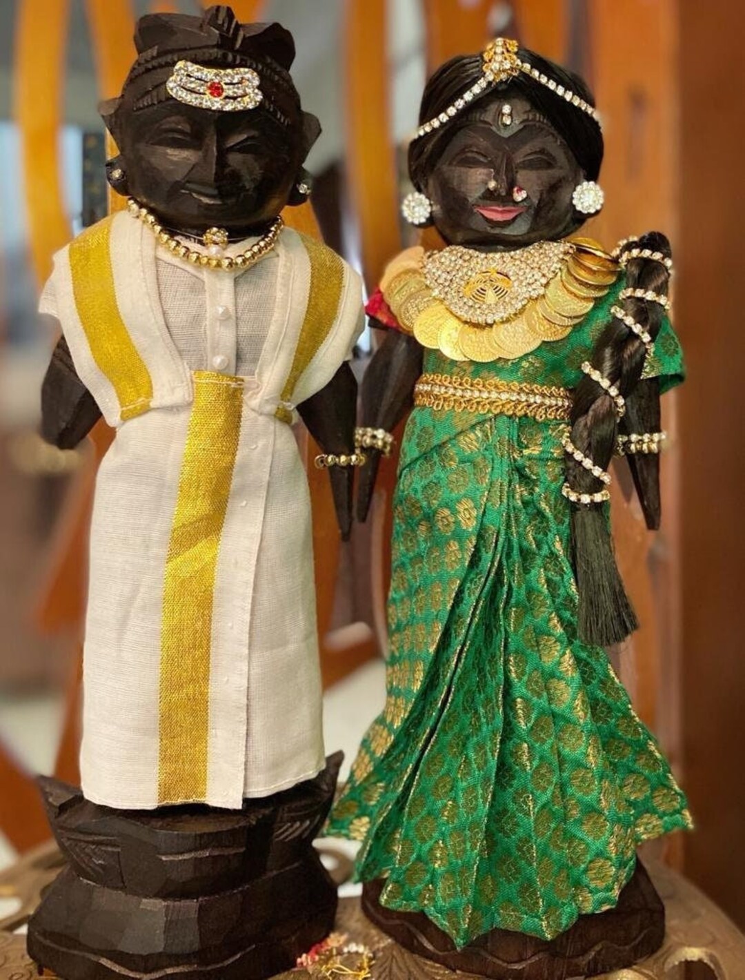 Traditional Handmade Marapachi / Bommala Koluvu/ Lakade Gudiya/ Wedding ...