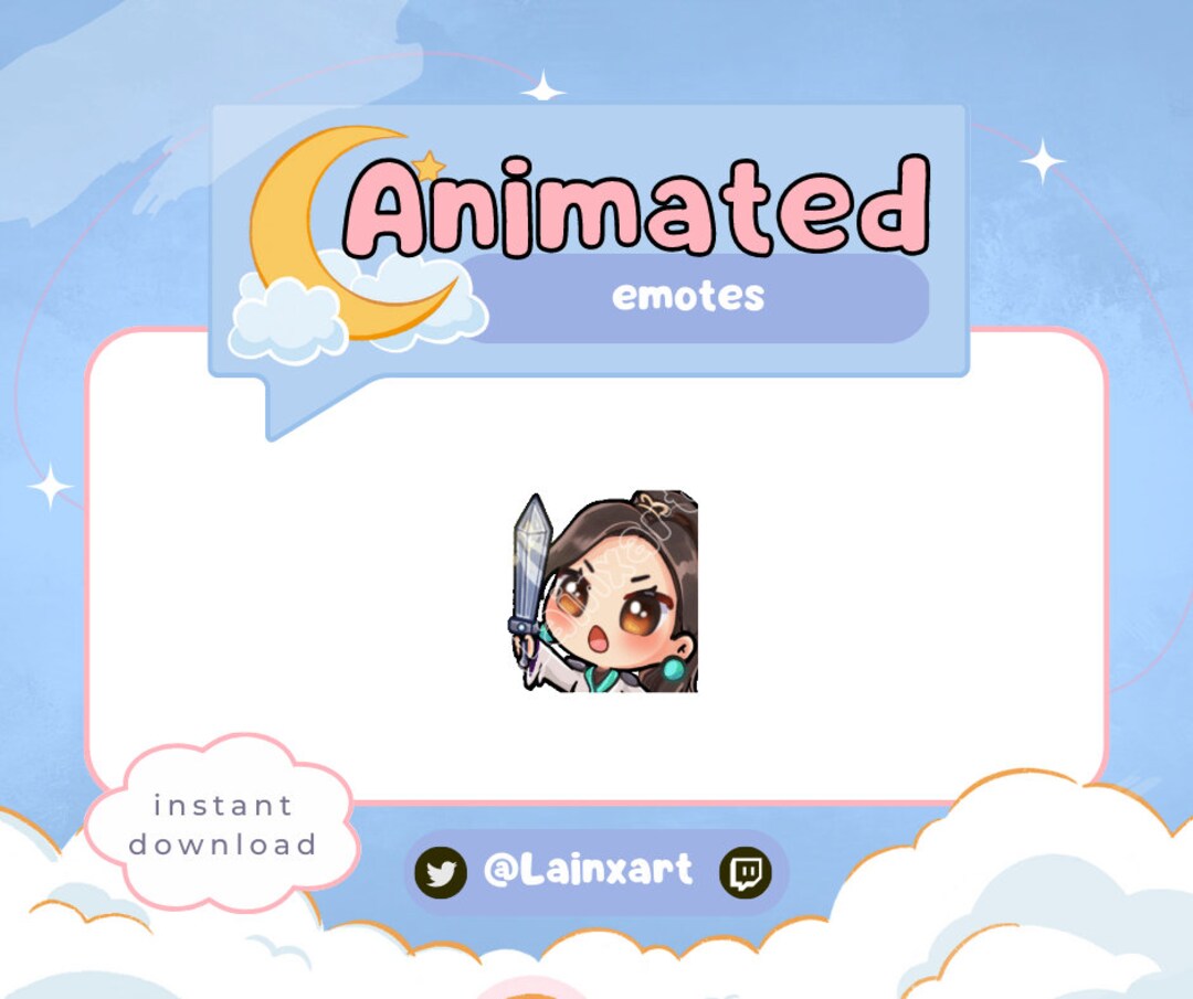 Animated Emote Cute Battle Sage Emote Valorant Set Twitch Discord ...
