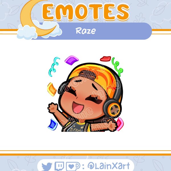 Raze Valorant Sticker - Etsy