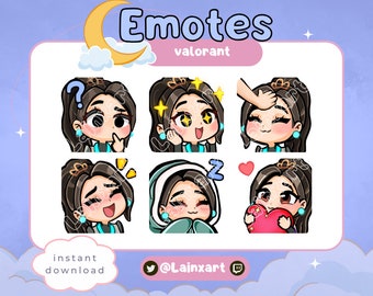 Cute Gekko Wingman Emotes Valorant Set Twitch Discord - Etsy