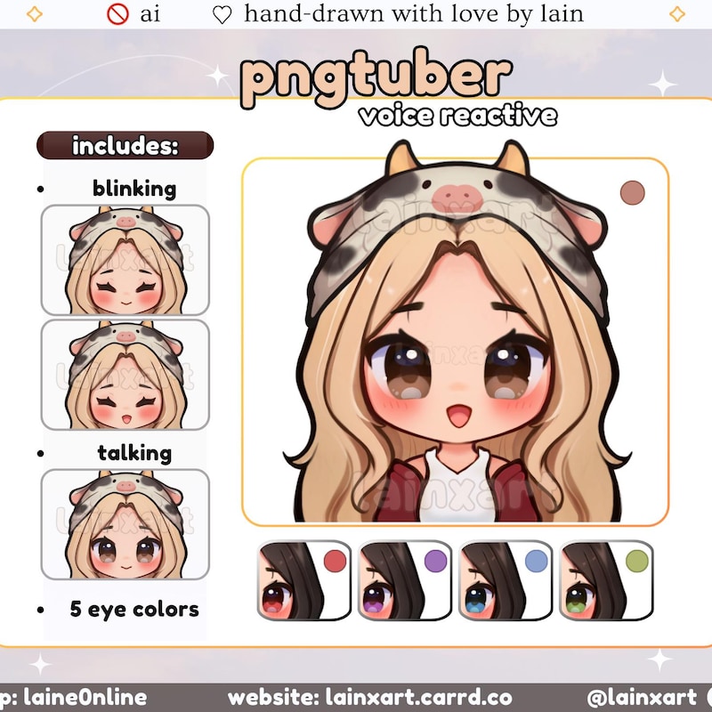 Fugi Reactive Avatar - Etsy