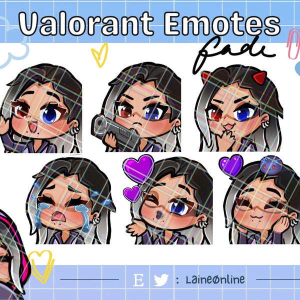 Cute Valorant Fade - Etsy