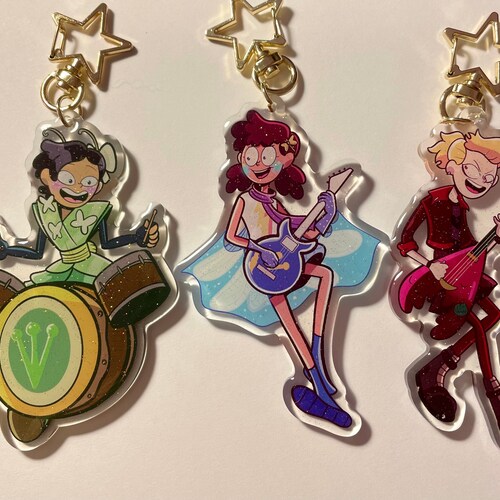 PREORDER: Amphibia Epoxy Charms read Description - Etsy