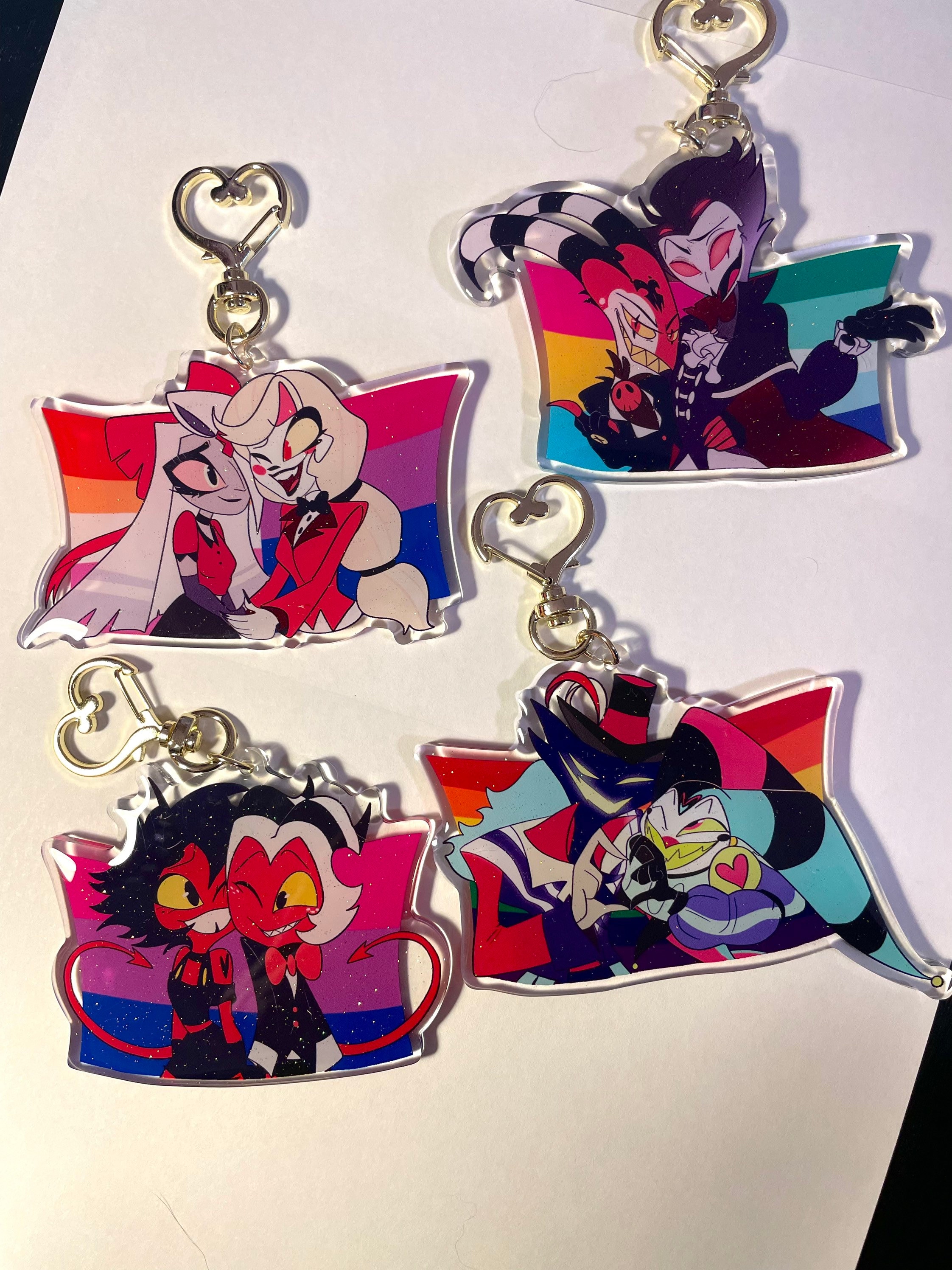 Hazbin Hotel / Helluva Boss Charms - Etsy Singapore