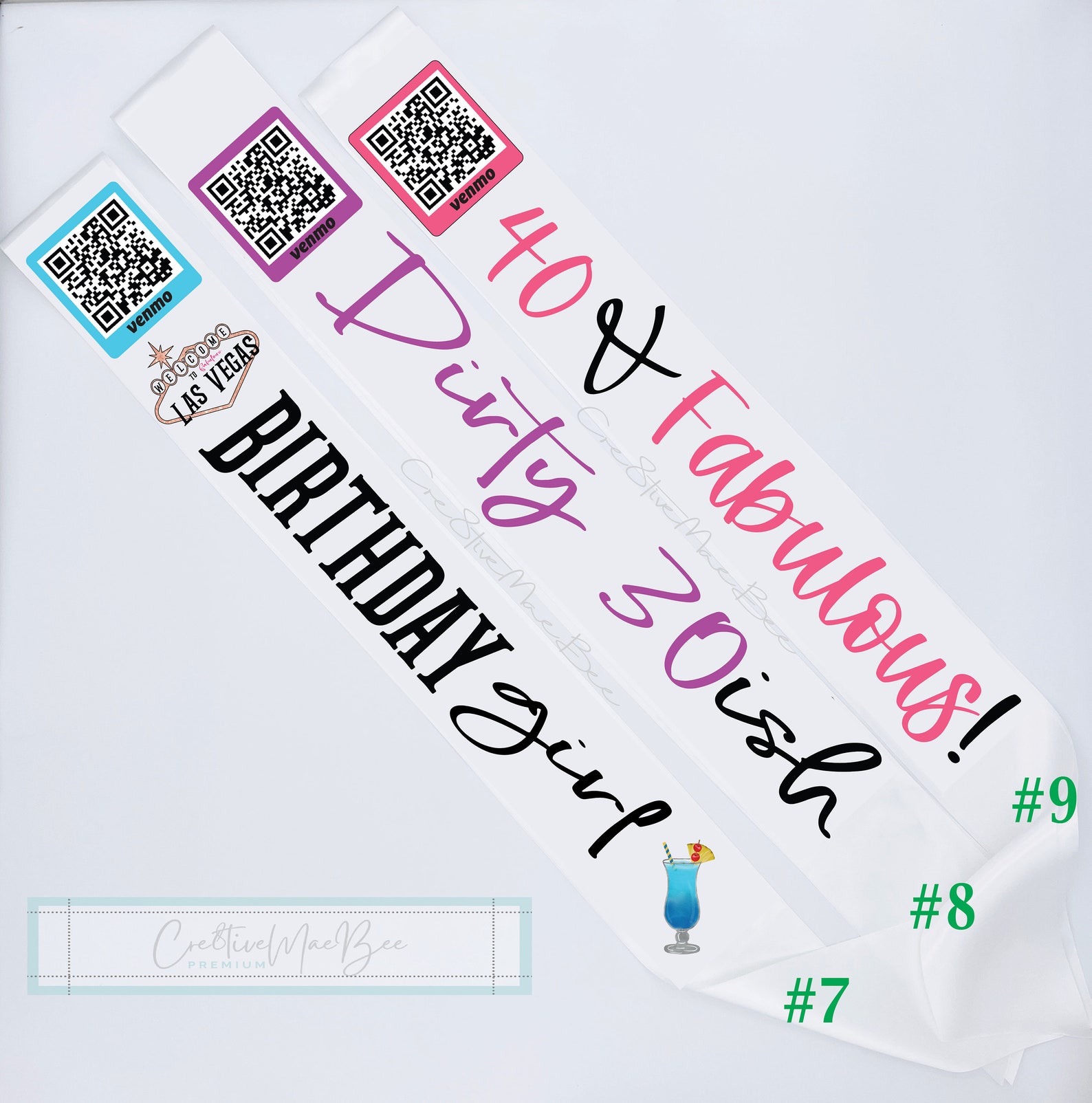 Bday Sash QR Code Birthday Sash Finally 21 21 Buy Me A - Etsy