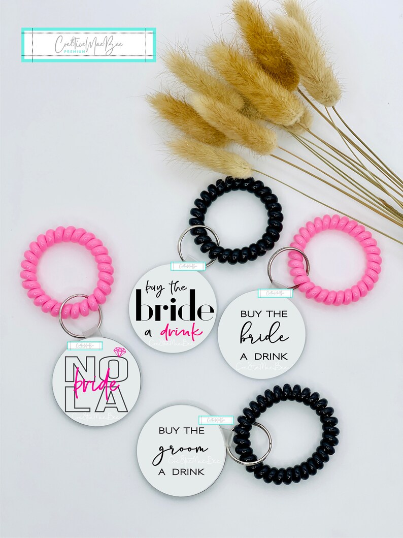 Buy Bride Drink Buy the Bride A Drink Bachelorette Bracelet - Etsy