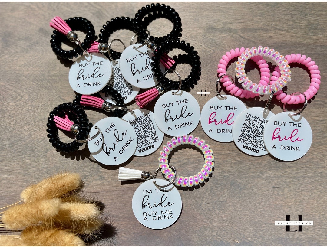 Buy Bride Drink, Buy the Bride A Drink Bachelorette Bracelet, Venmo the ...