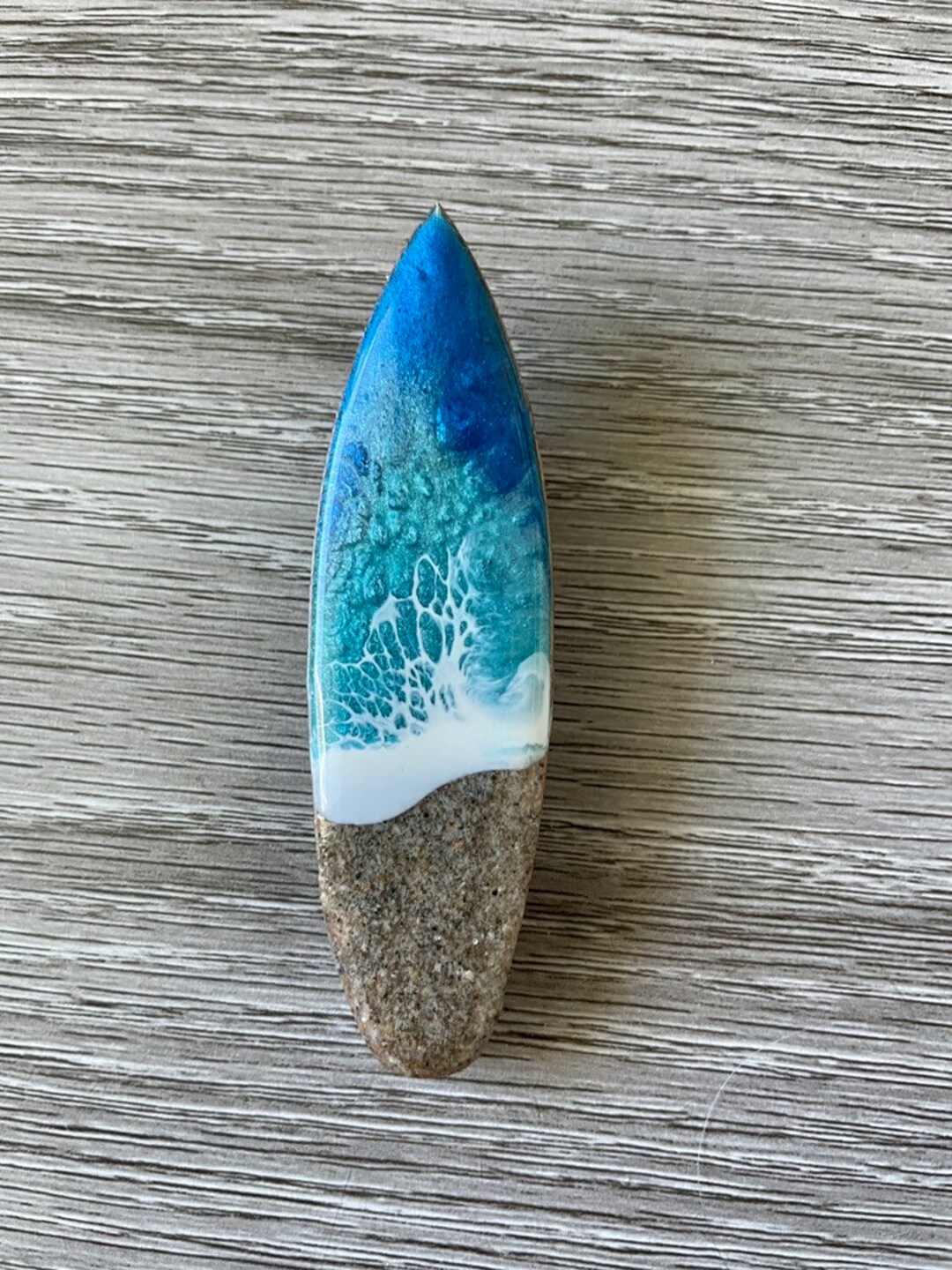 Surfboard Resin Art Magnet Made With Natural FL Sand - Etsy