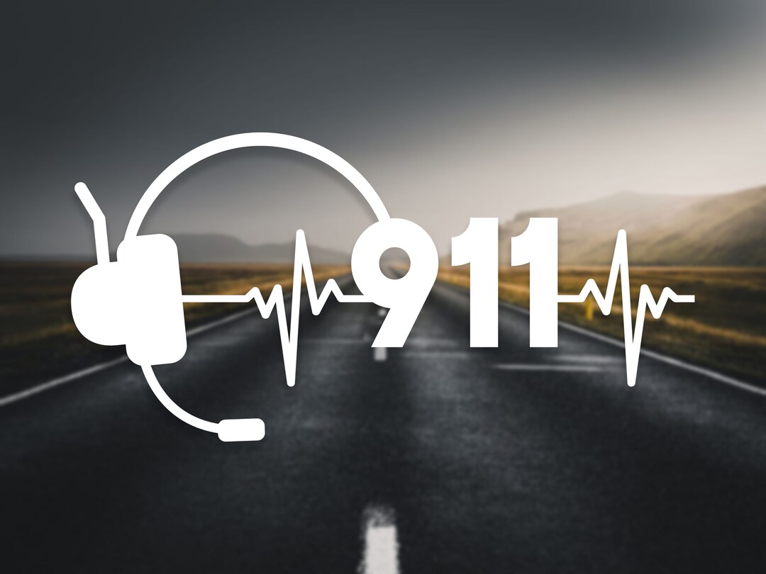 Dispatch 911 Decal First Responder Decal Decals for - Etsy