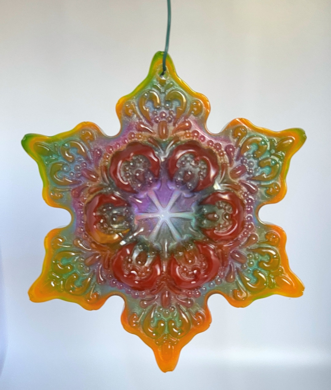 Snowflake Ornament - Etsy