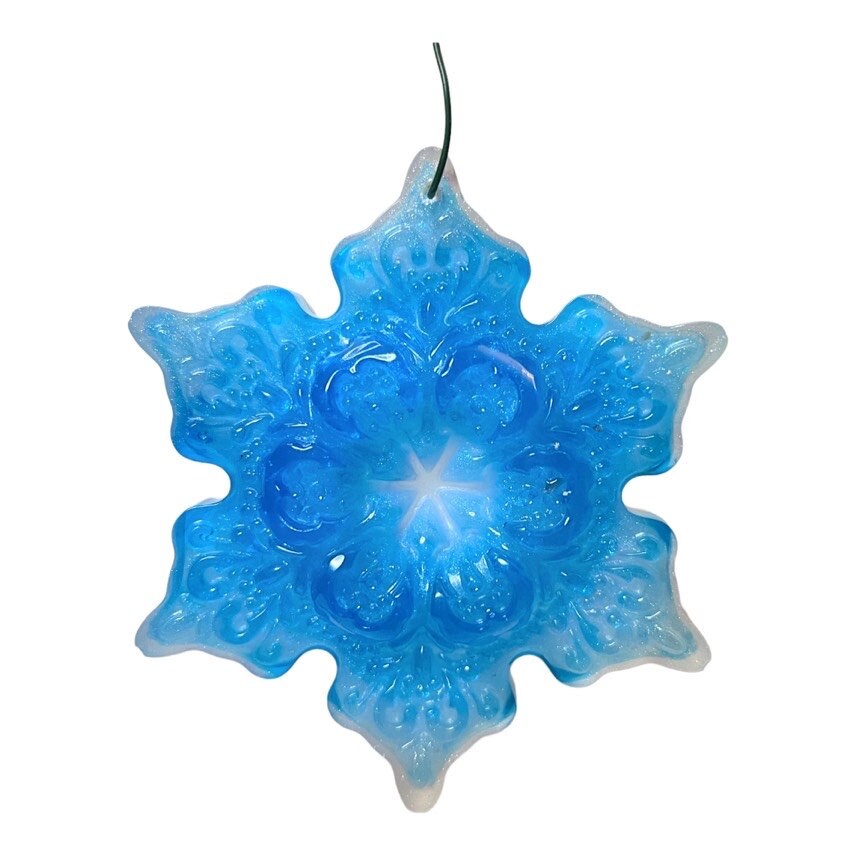 Snowflake Ornament - Etsy