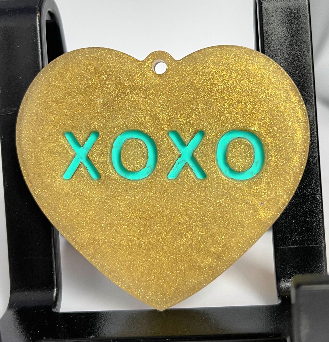 Candy Heart Keychain/bag Charm - Etsy