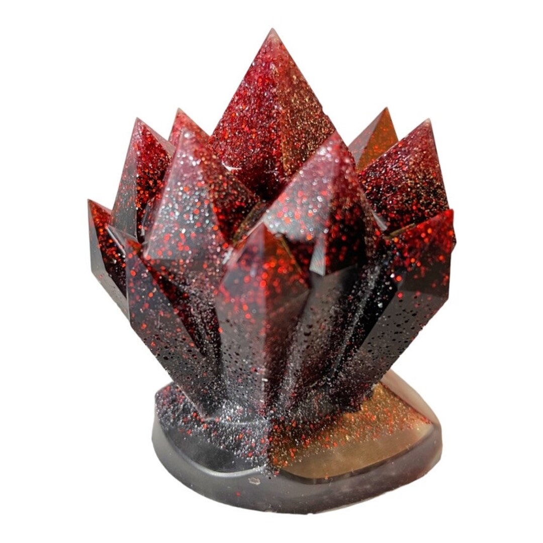 Resin Crystal Cluster - Etsy