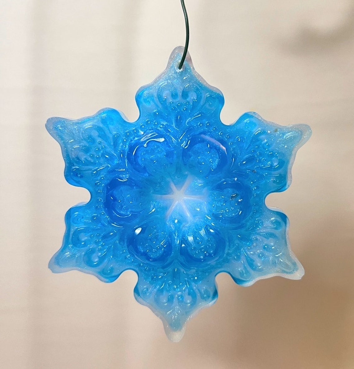 Snowflake Ornament - Etsy