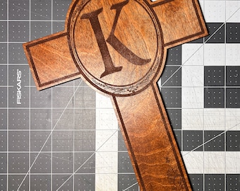 Custom Engraved Wooden Cross - Etsy