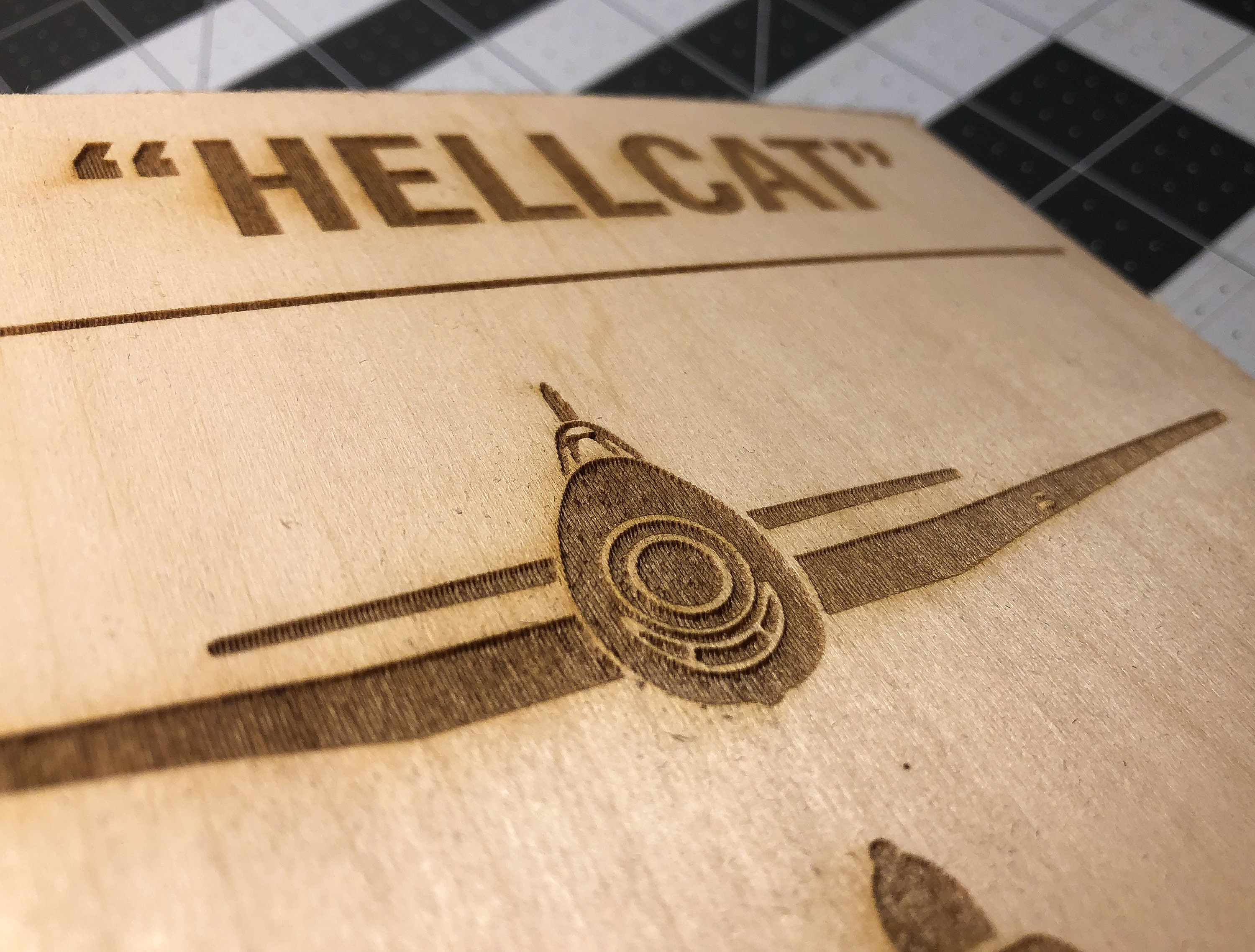 Vintage WWII Aircraft Recognition Sign Laser Engraved Wood - Etsy