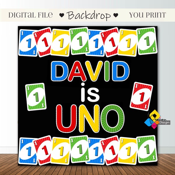 Uno Theme First Birthday - Etsy