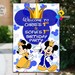 Printable MICKEY and Minnie MOUSE Birthday Welcome Board. Custom Mickey ...