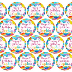 Printable POP IT Fidget Birthday Party Kit. DIY Chip Bag - Etsy UK