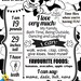 Printable MINNIE MOUSE Monochrome Milestone Board. First Birthday ...