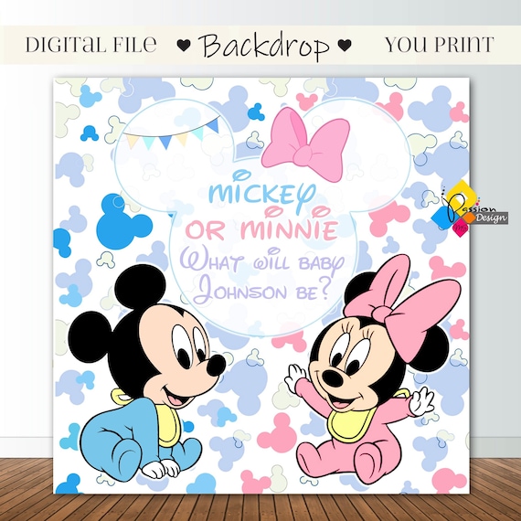 Baby Mickey Mouse Background