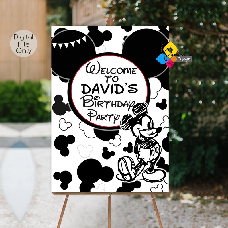 Mickey Mouse Party - Etsy
