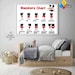 MICKEY Mouse Numbers Chart Poster. Printable Mickey Mouse Learning ...