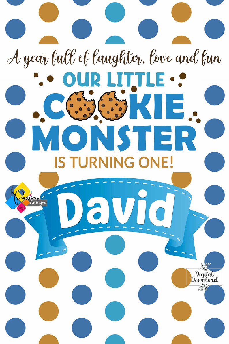 Printable Cookie Welcome Board. Custom Cookie Welcome Sign. Digital ...