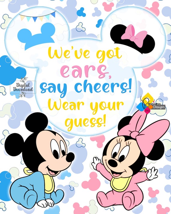 Micky Maus Und Minnie Maus Haben Ein Baby Partnerbettwäsche Mickey